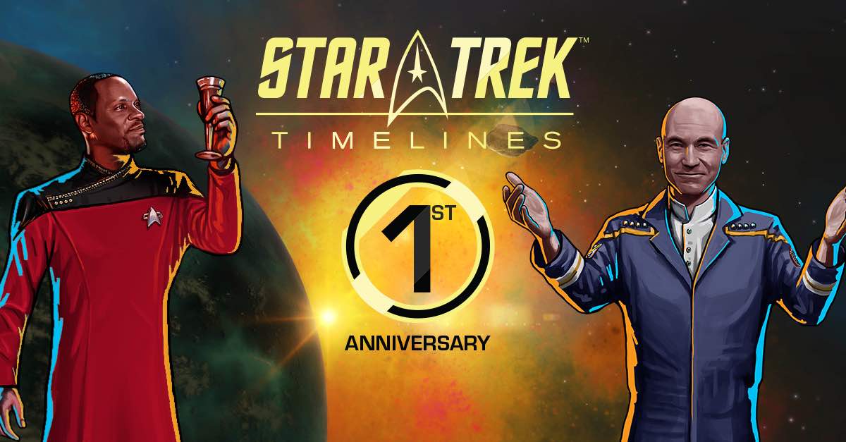 Mobile game Star Trek Timelines celebrates its first anniversary ...
