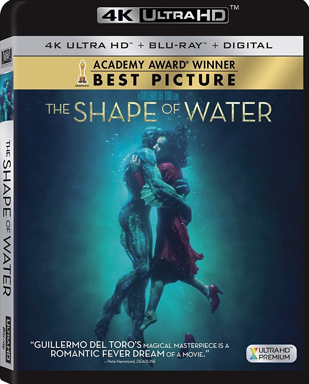 The Shape of Water - 4k Ultra HD + Blu-Ray - digitalchumps