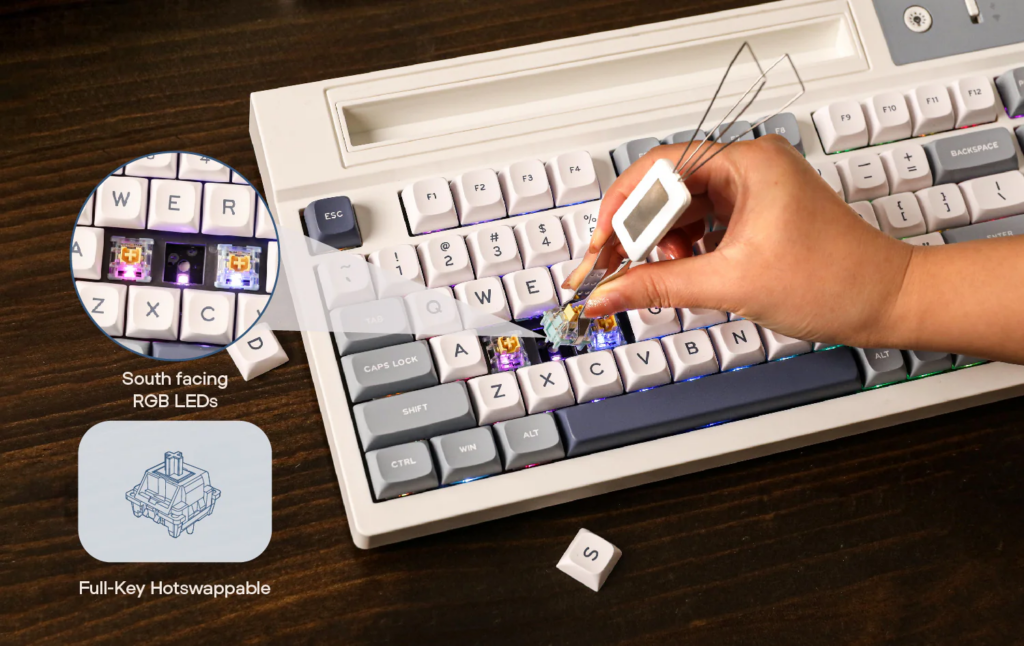 Gaming Accessory Double Feature Review: Epomaker DynaTab75 Mechanical ...